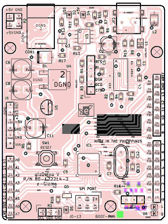 Gizduino Version 50 With Atmega328 Arduino Uno Compatible Kit W 6223